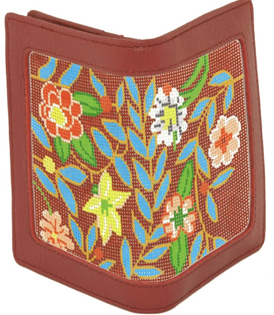 Lee Credit Card Holder Red - Canvas Sold Separately – CL Needlepoint