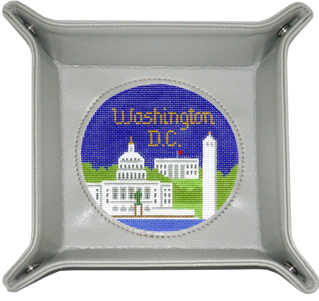 Lee Leather Snap TRAY Large 8x8 for Needlepoint Canvas - Choose Color ...